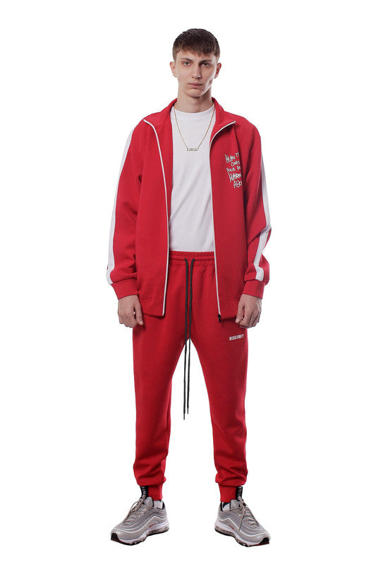 WE ARE NU TRACK JACKET | RED – NERDUNIT MALAYSIA